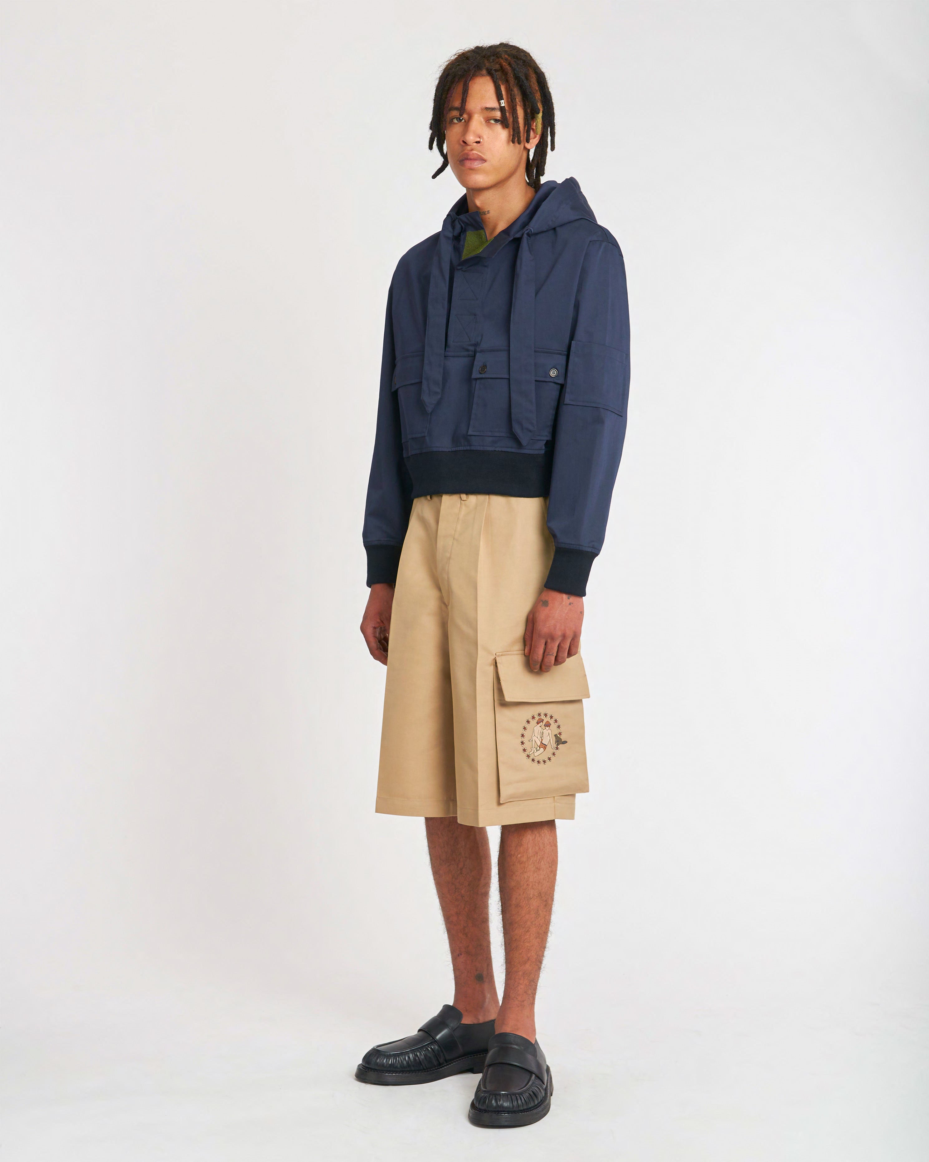 Cropped Anorak – GamsNote